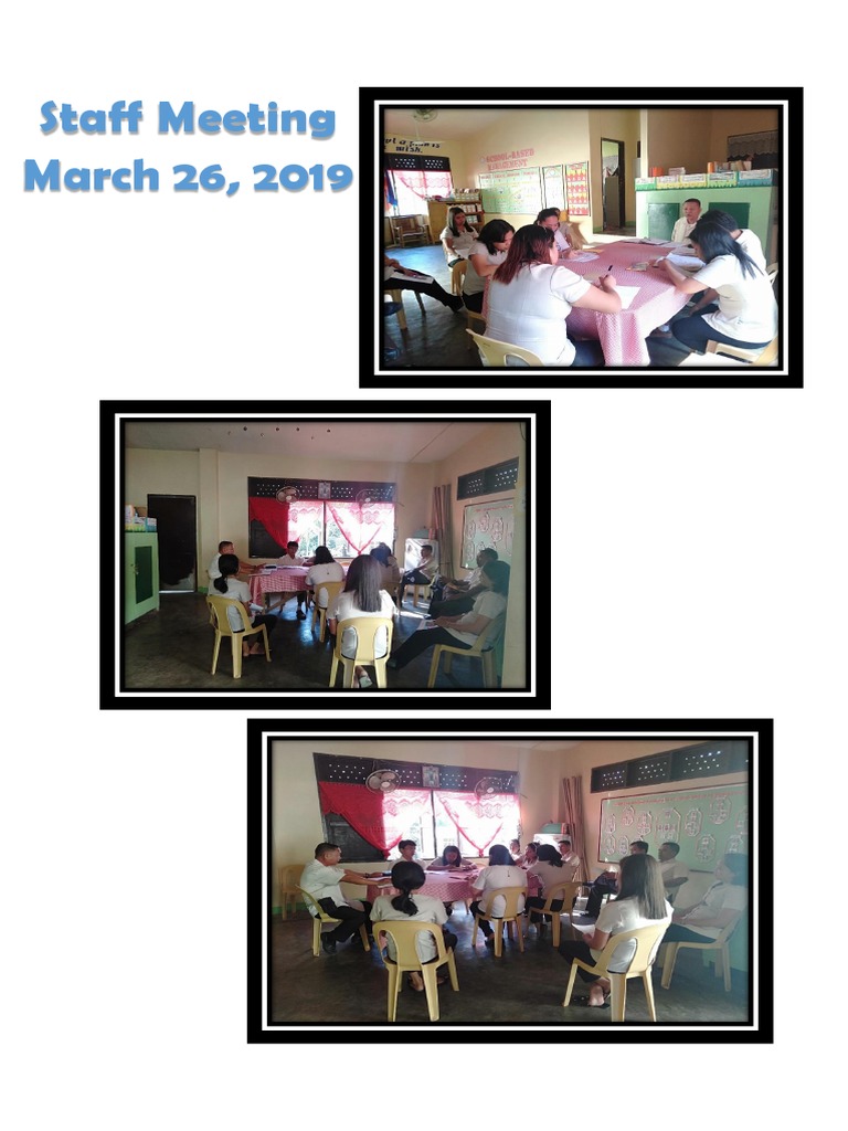 Satff Meeting 03-26-19 | PDF