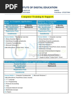 ADCA Full Syllabus | PDF