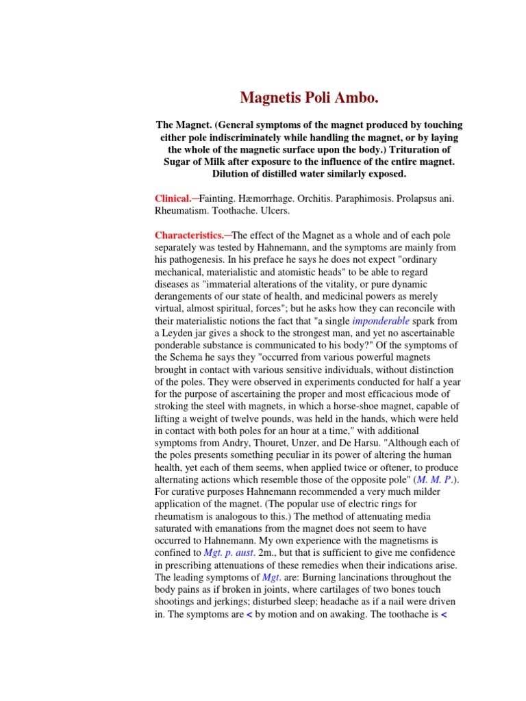 Magnetis Polus Ambo | PDF | Human Leg | Flatulence