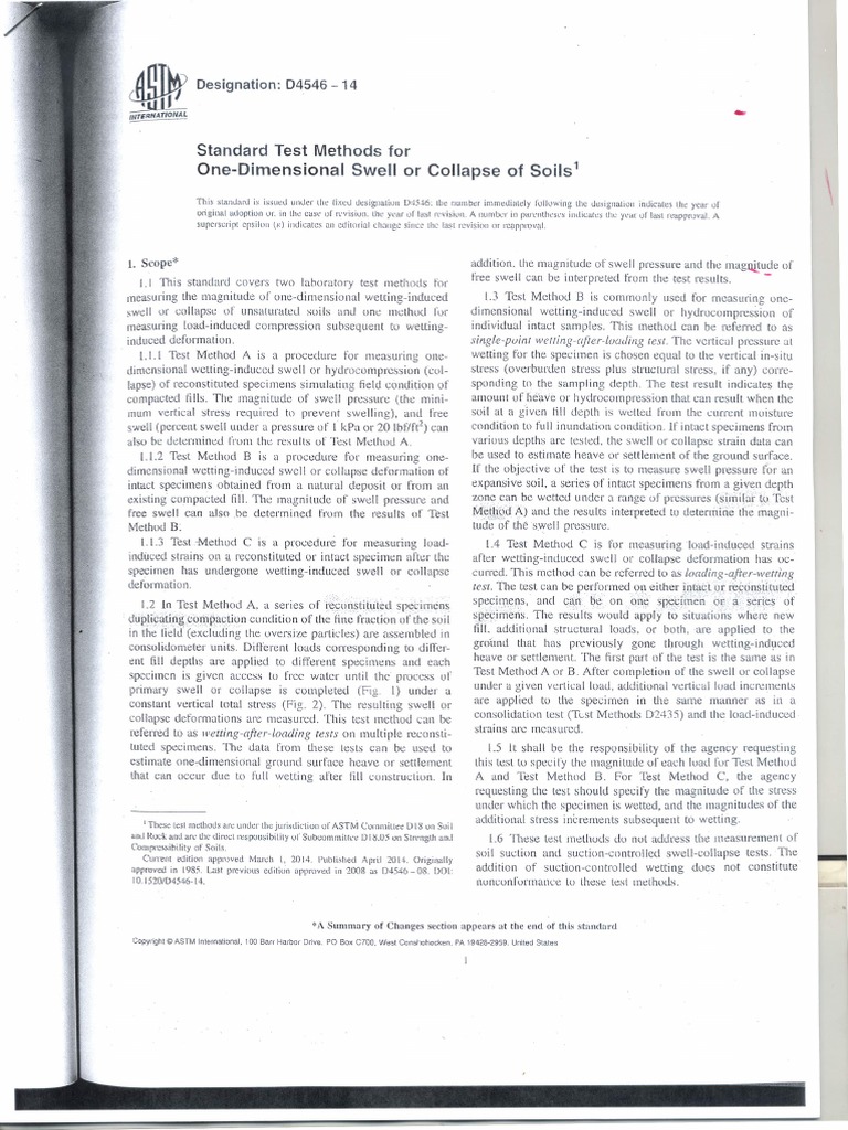 Norma Astm 4546 PDF | PDF