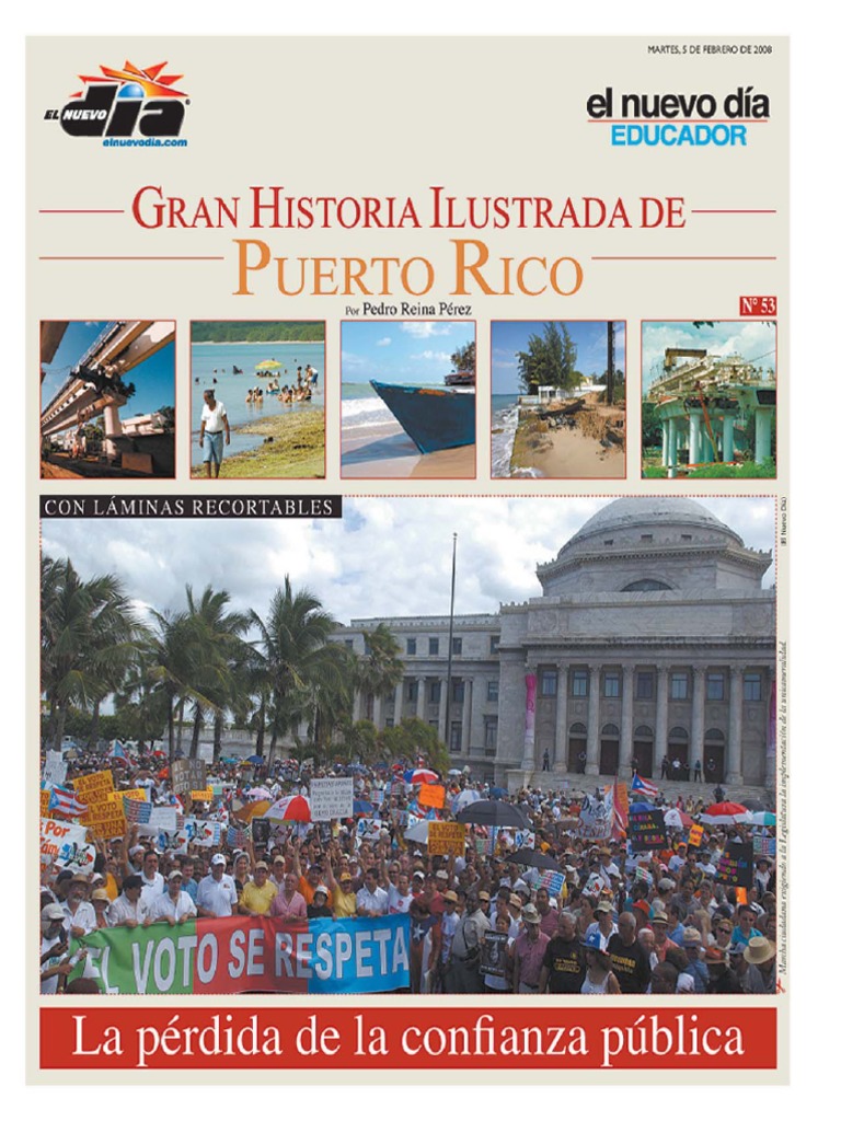 53 Historia de Puerto Rico Febrero 5 2008 | PDF