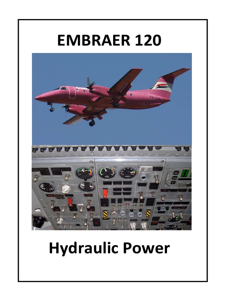 Embraer 120 Hydraulic System Overview | PDF | Landing Gear | Rudder