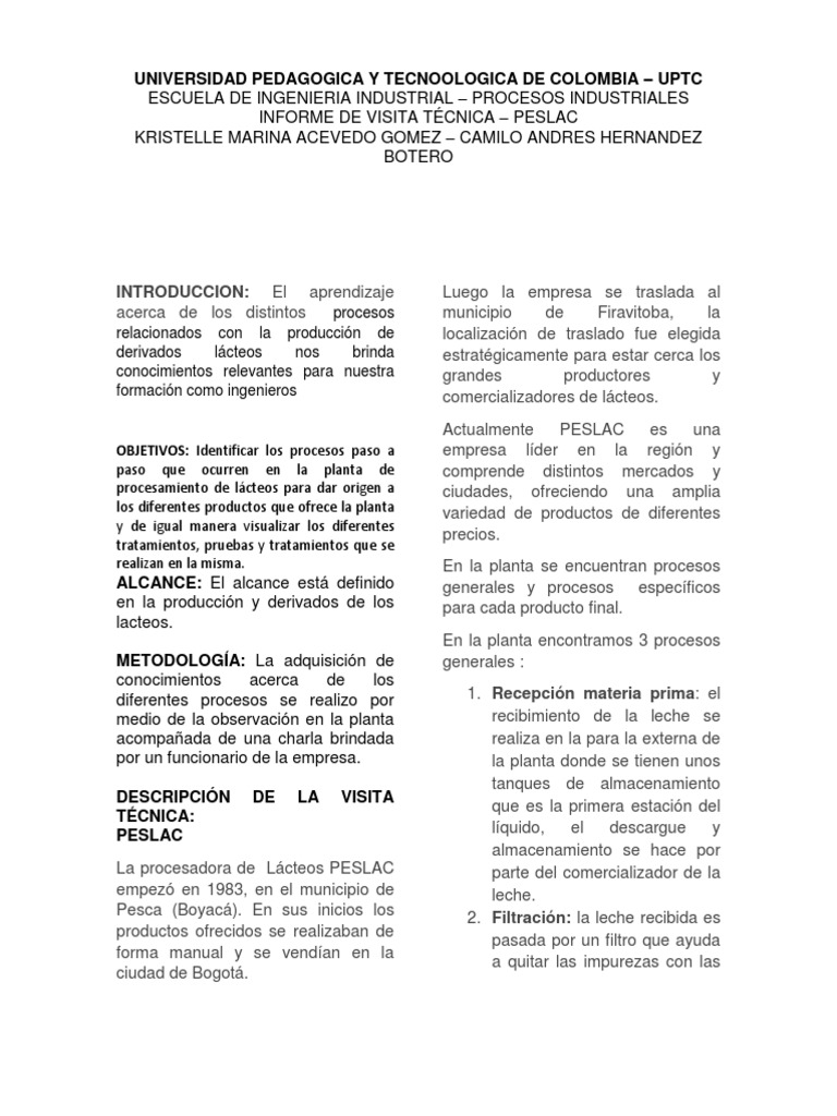 Peslac | PDF | Queso | Leche