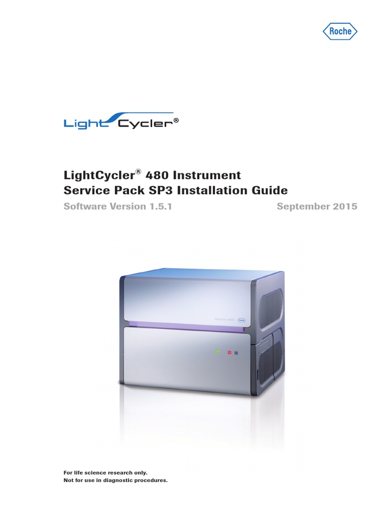 LightCycler 480 ServicePack3 InstallationGuide | PDF | Polymerase Chain ...