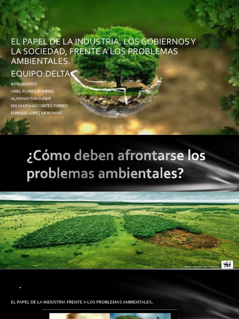 3J .¿Cómo Deben Afrontarse Los Problemas Ambientales DELTApptx ...