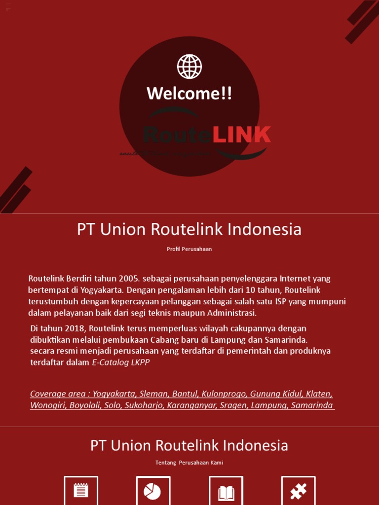 Presentasi Routelink | PDF