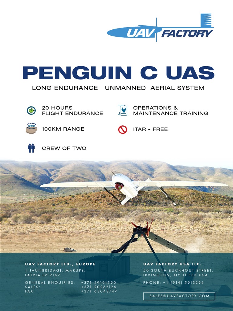 Penguin C UAS: Long-Endurance Drone | PDF | Unmanned Aerial Vehicle ...