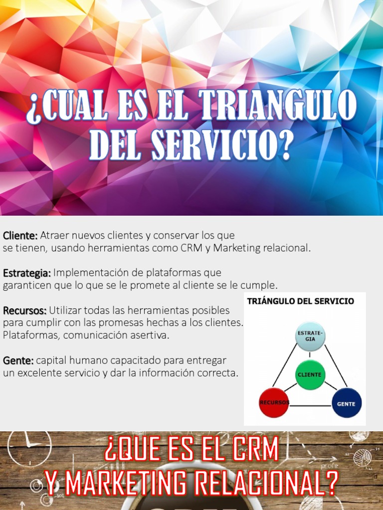 Cuál Es El Triángulo de Servicio | PDF