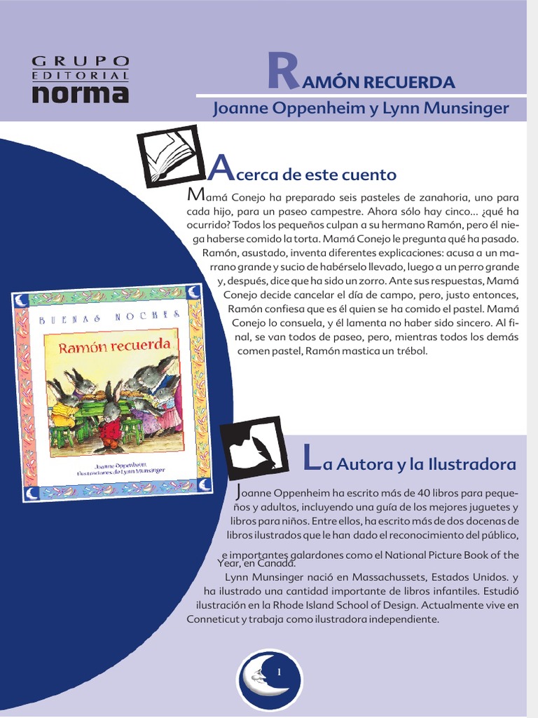 Cuento Ramon Recuerda | PDF | Naturaleza