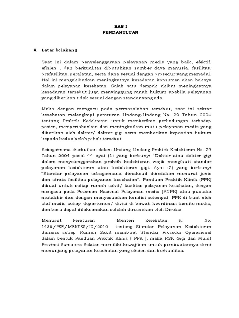 Panduan Penyusunan PPK Fix | PDF