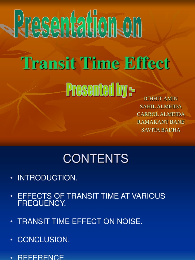 Transit Time Effect | PDF | Vacuum Tube | Cathode