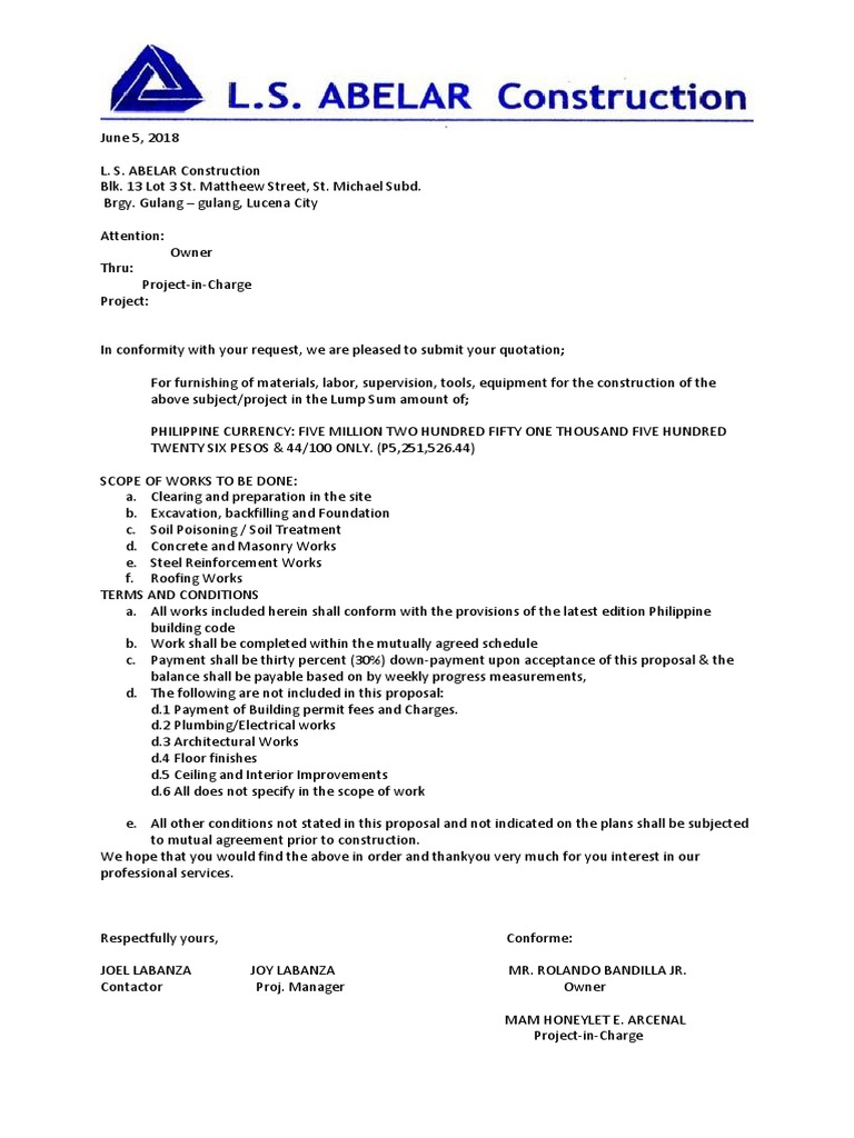 Specification Format | PDF | General Contractor | Concrete