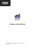 DTI Directory | PDF | Economies | Business