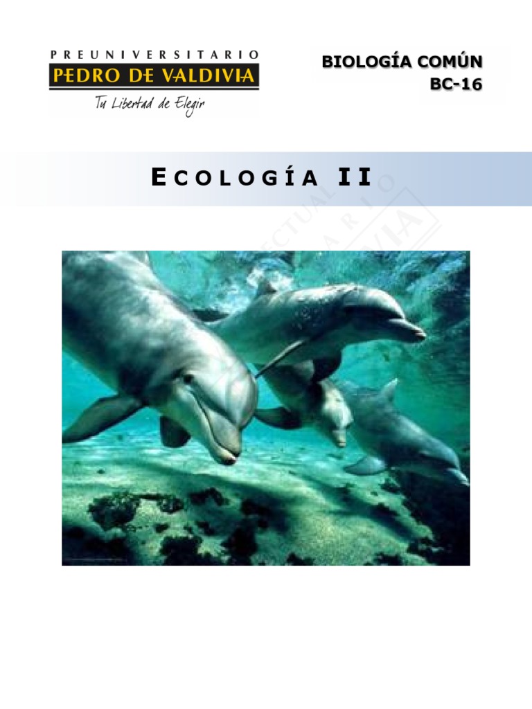 Bc16 15 Ecologia Ii Pdf Ecología Biodiversidad