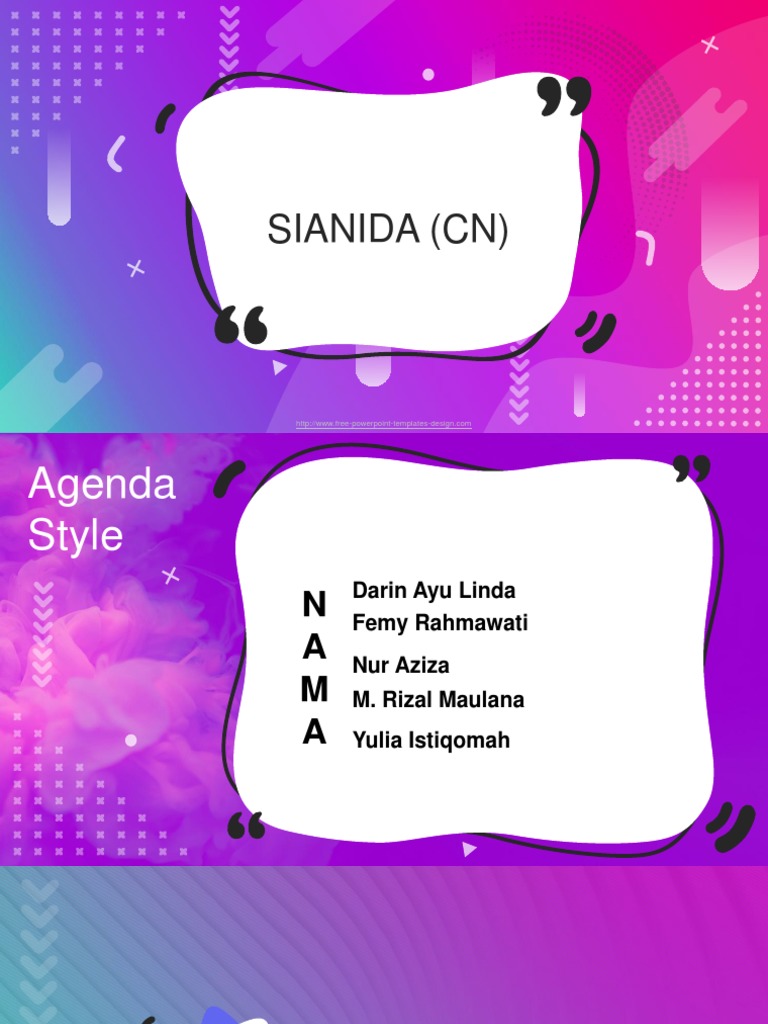 SIANIDA Revisian Pertama | PDF