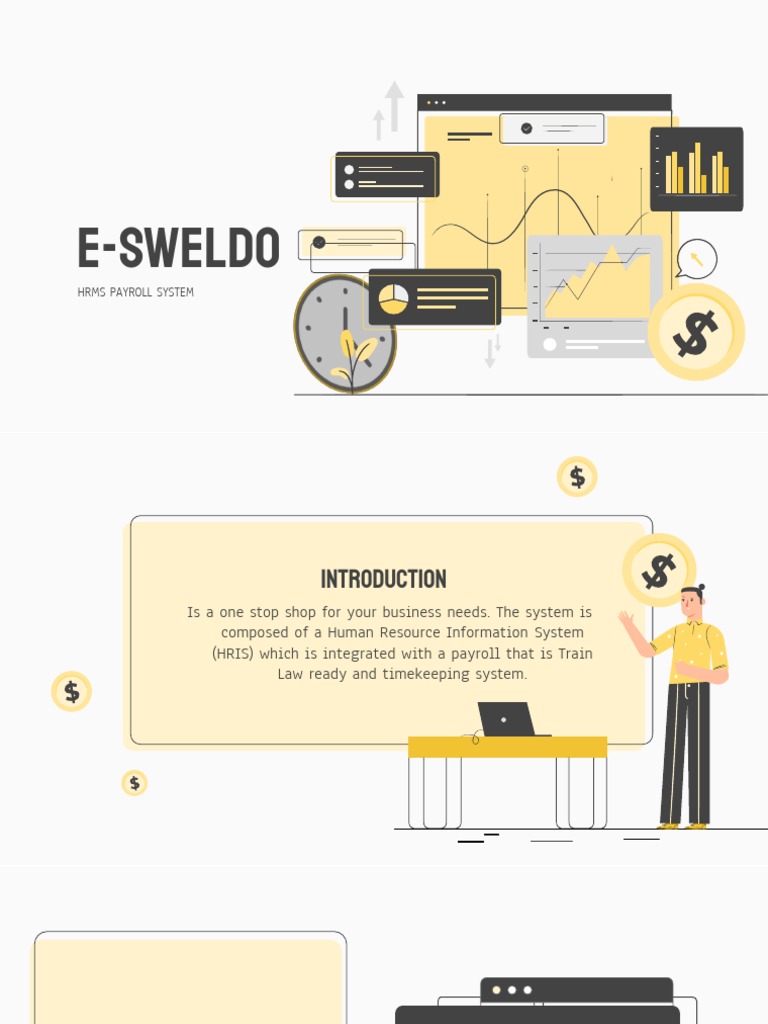 E-Sweldo Presentation | PDF | Computing | Information Science