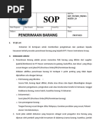 Sop Penyimpanan Barang Di Gudang | PDF