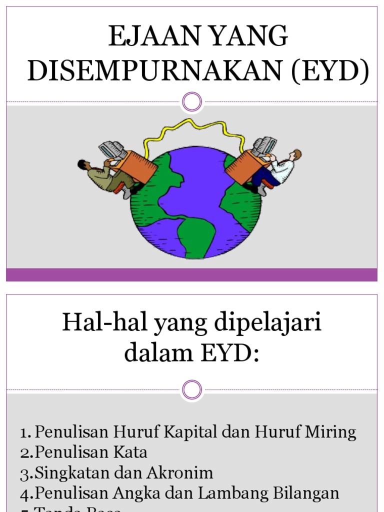 Eyd Lengkap | PDF