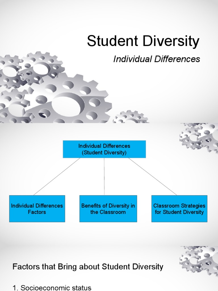 Student Diversity: Individual Differences | PDF