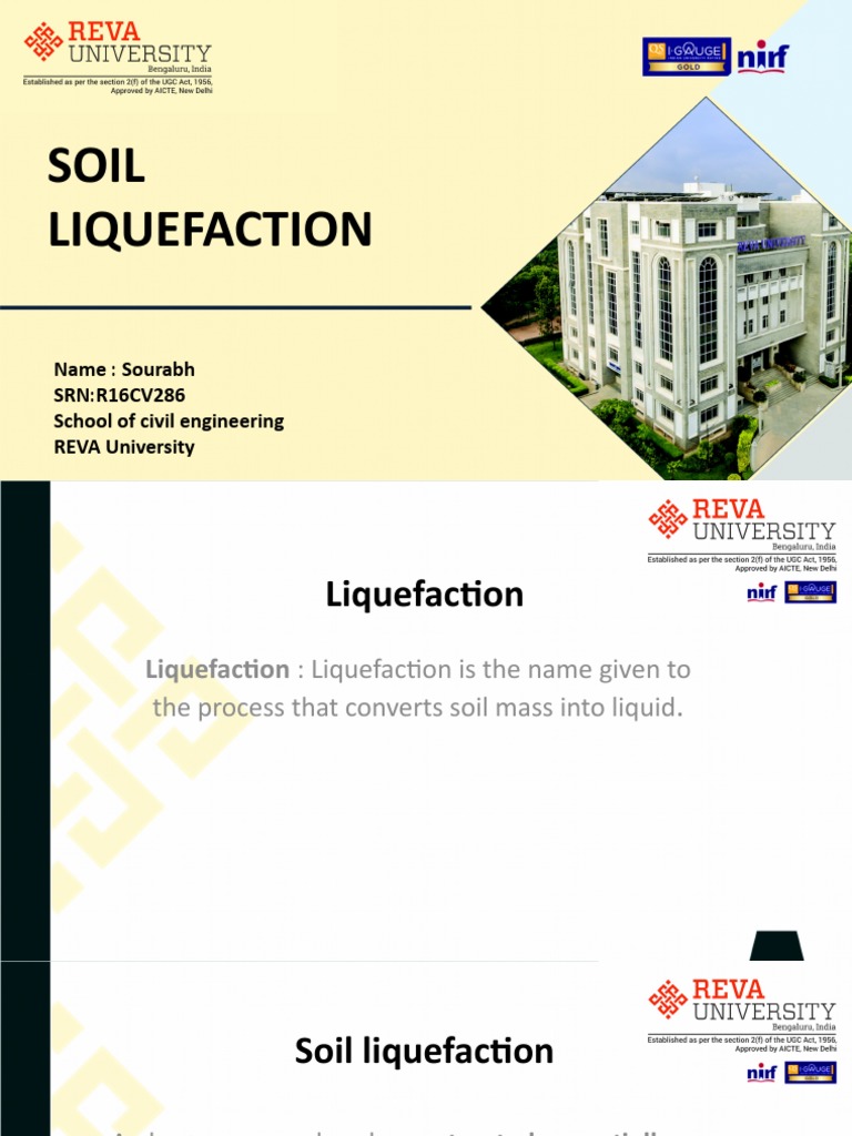 Understanding Soil Liquefaction: Causes, Mechanisms, Identification ...