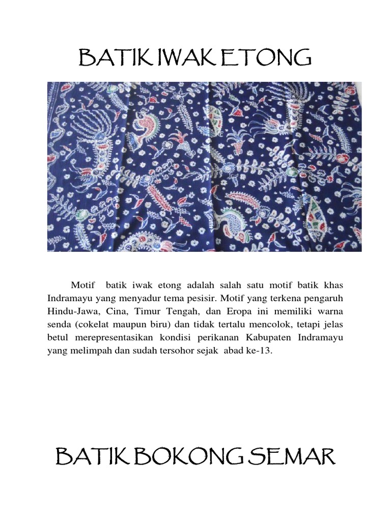 Batik Paoman | PDF