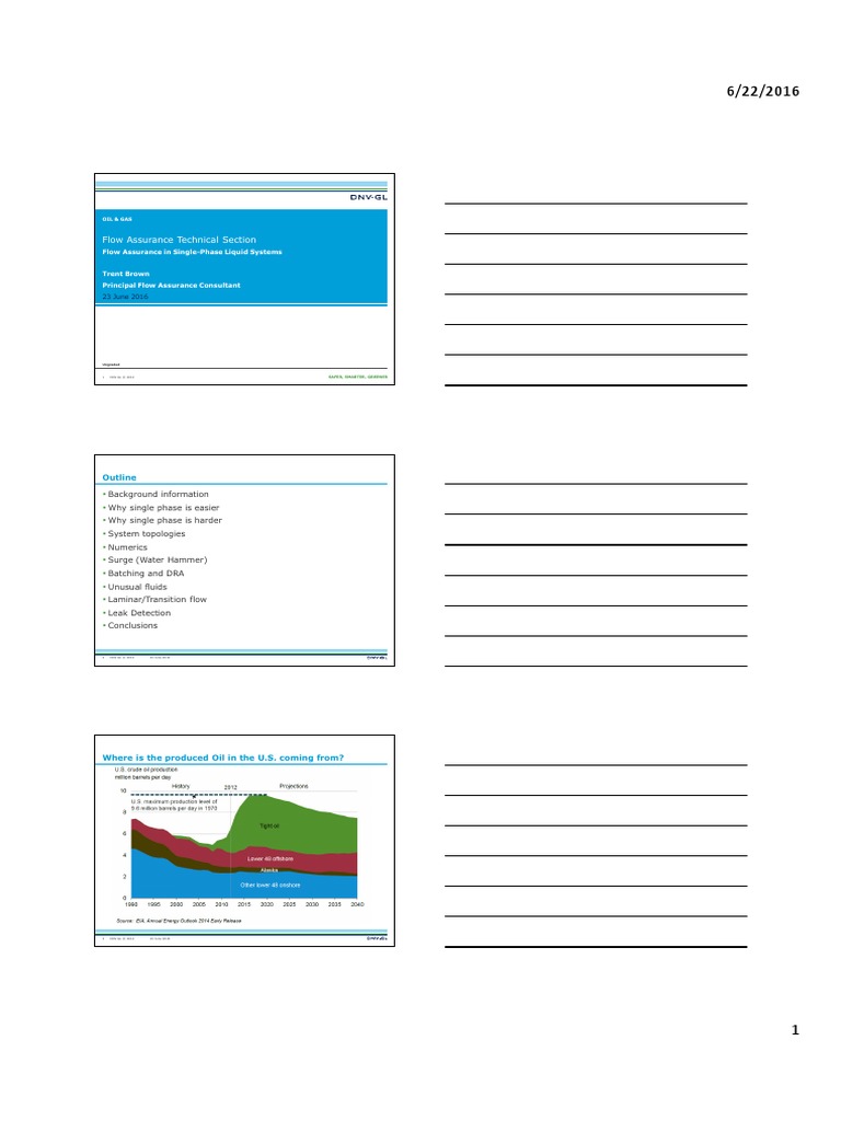 Flow Assurance Technical Section | PDF | Fluid Dynamics | Pump