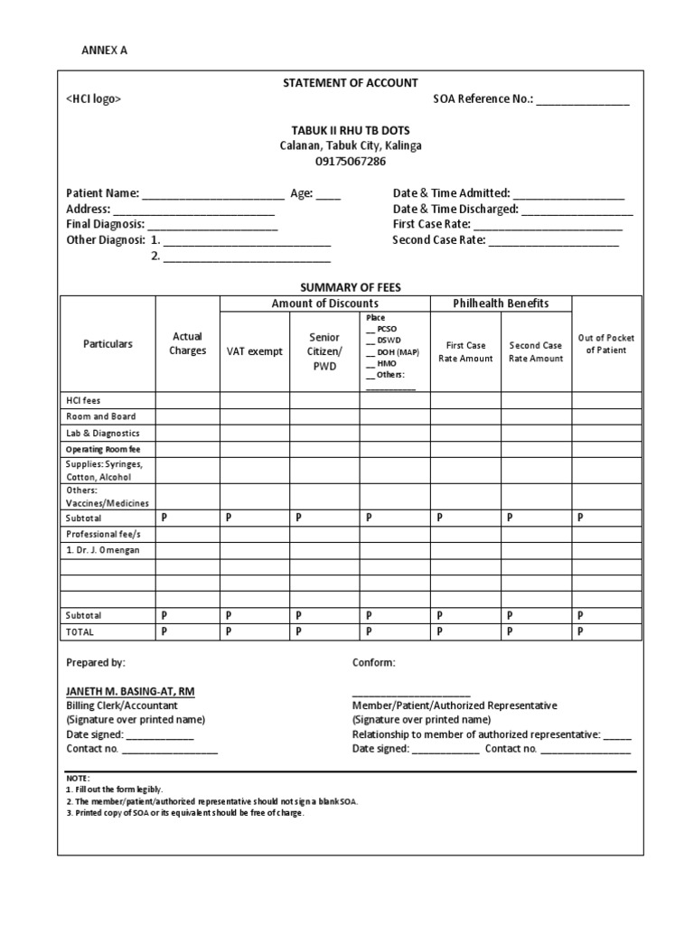 Statement of Account For Tuberculosis | PDF | Tuberculosis | Health Policy