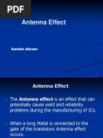 ? Understanding The Antenna Effect in VLSI Design?-1 | PDF | Field ...
