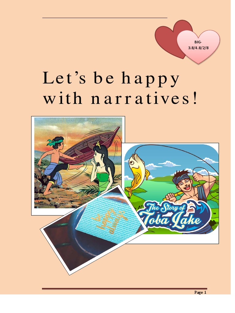 UKBM BIG X Wajib KD 3.8 (Narrative Text) | PDF