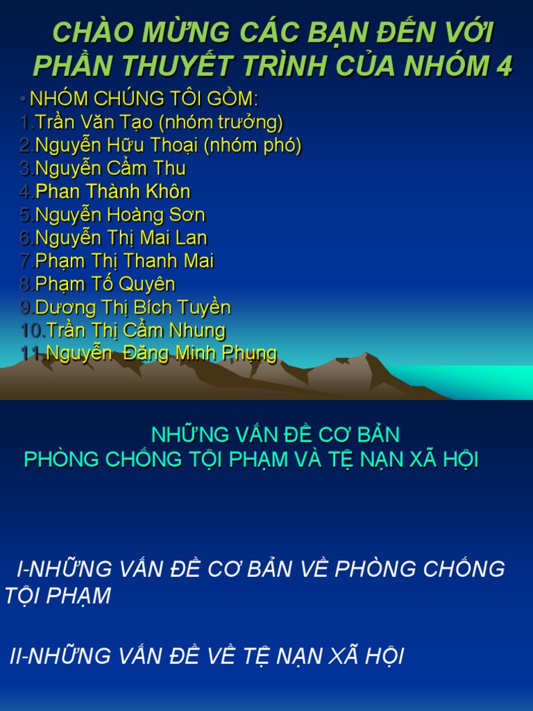 Nhung Van de Co Ban Ve Te Nan Xa Hoi | PDF