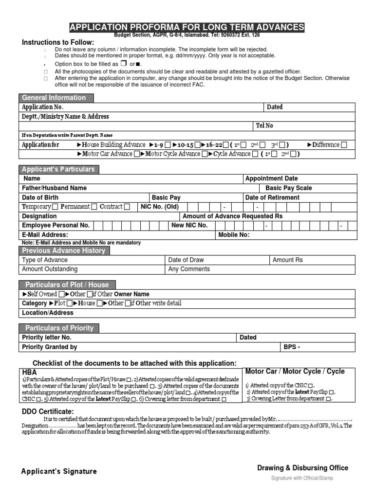 Hba Advance Agpr | PDF | Government | Business