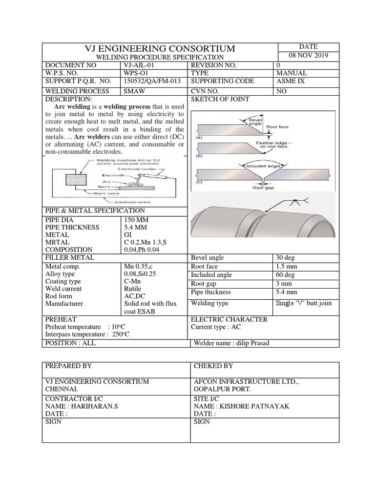 VJ Engineering Consortium: Arc Welding Is A Welding Process That Is ...