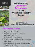 DENR GAD Agenda Framework and Strategic Plan 2021-2025 | PDF | Emergency Management | Sustainability