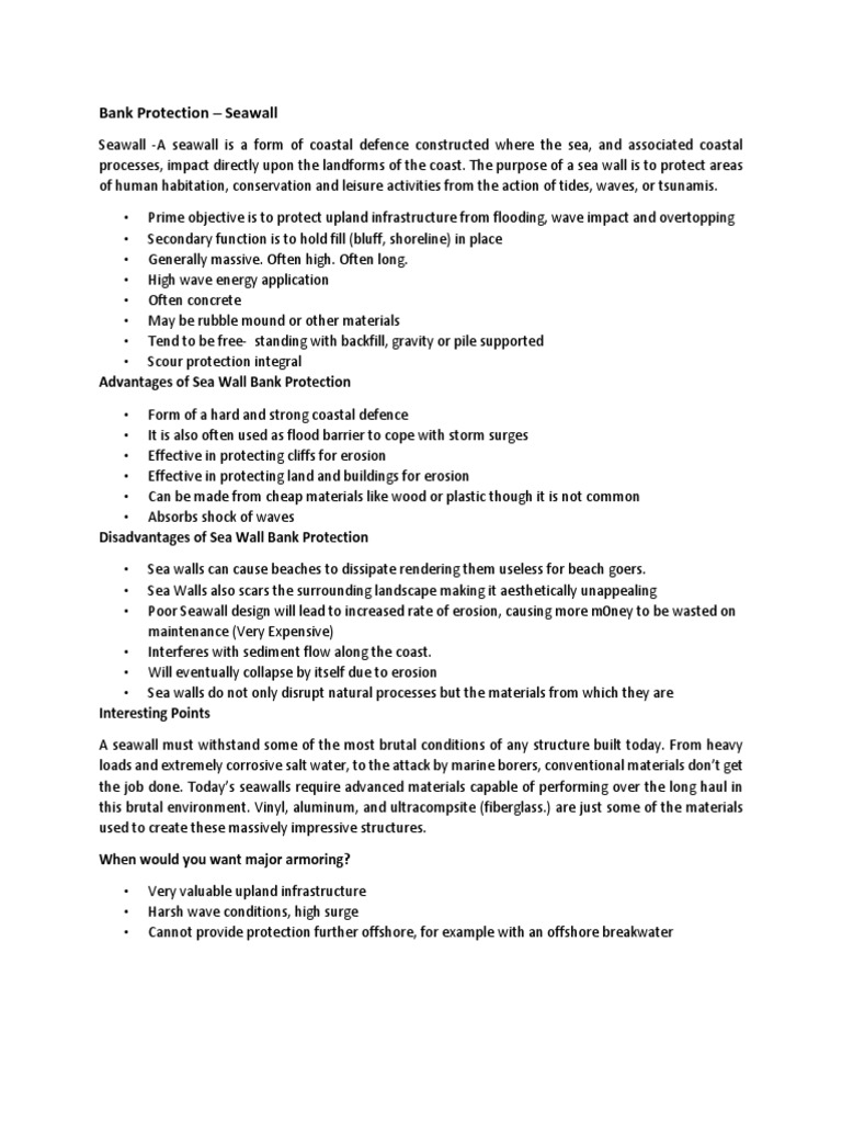 Bank Protection | PDF