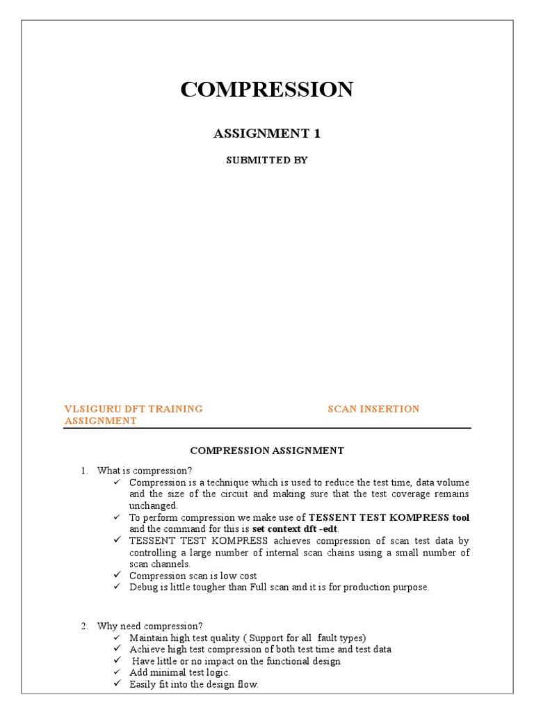 Assignment Compression | PDF | Data Compression | Digital Technology
