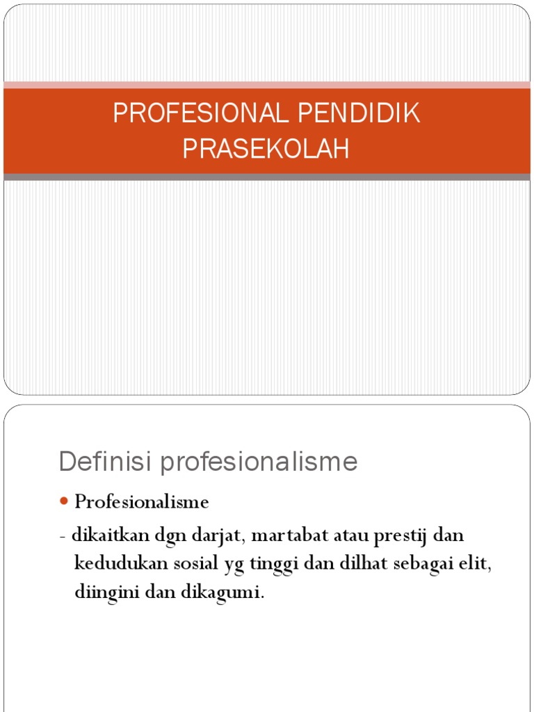 Kod Etika Guru Prasekolah | PDF