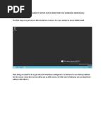 Configuring Active Directory in Windows Server 2012 | PDF | Active Directory | Command Line ...