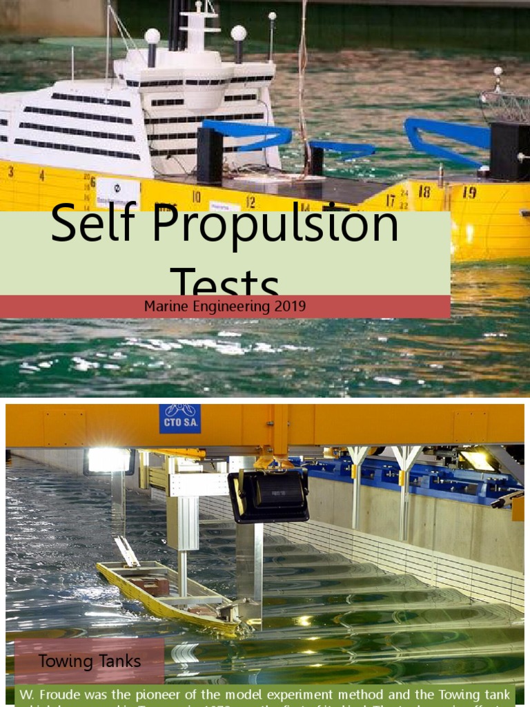Self Propulsion Tests: Marine Engineering 2019 | PDF | Drag (Physics ...