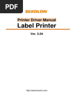 XPrinter Driver Setup V8.3 | PDF