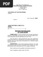 Judgment Promulgation Rules | PDF | Judgment (Law) | Bail