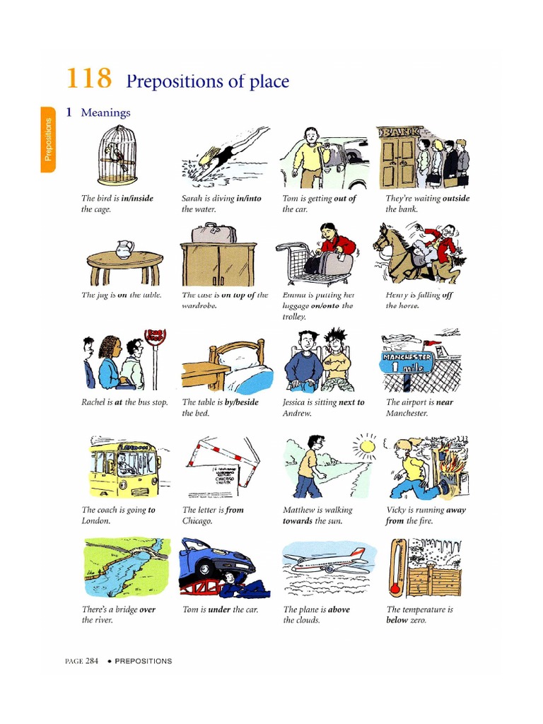 Basic 4 Prepositions | PDF