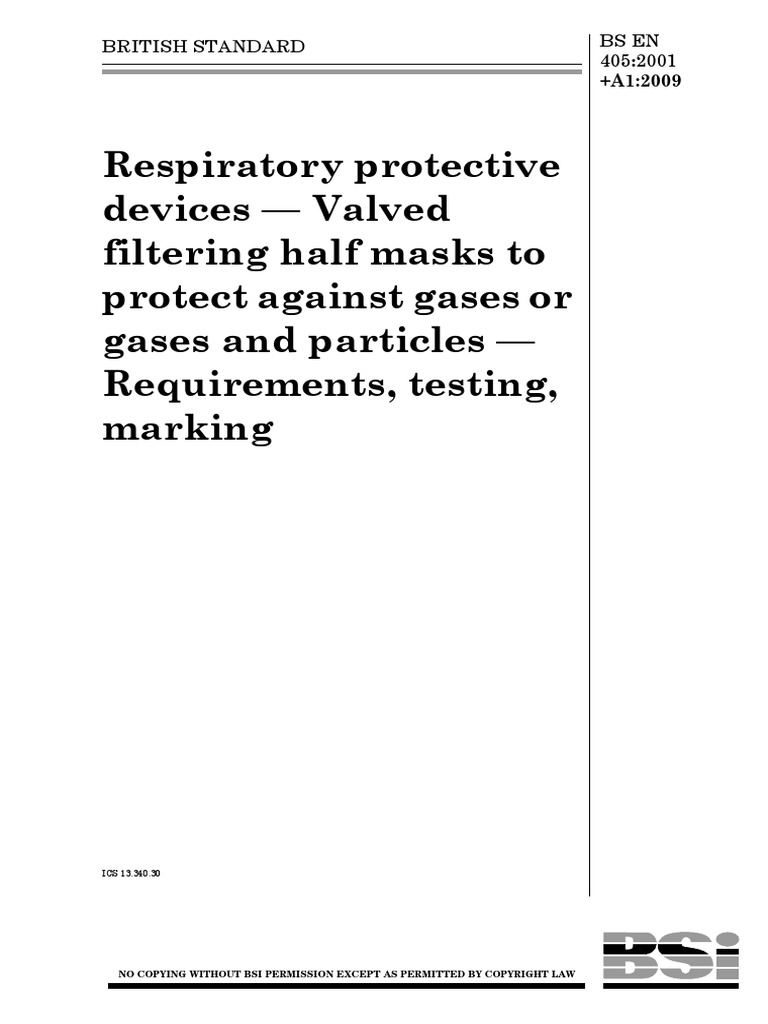 BS en 00405-2001 + A1-2009 PDF | PDF | European Union | Vapor