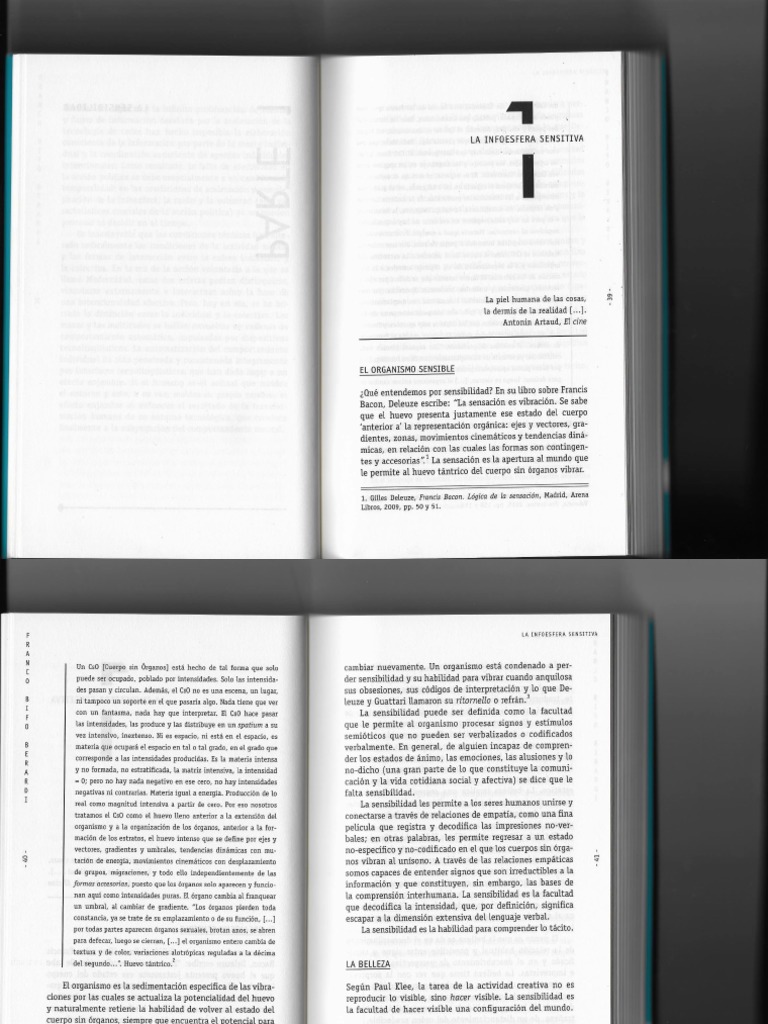 BERARDI - Franco "Bifo" - Fenomenología Del Fin. Sensibilidad y Mutación Colectiva, Caja Negra ...