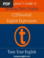 English Speaking Pattern | PDF
