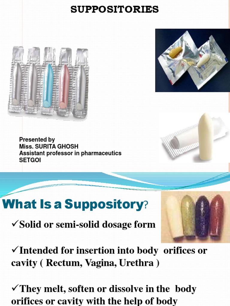 Presented by Miss. Surita Ghosh Assistant Professor in Pharmaceutics ...