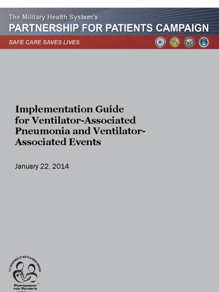Implementation Guide For Ventilator | PDF | Pneumonia | Preventive ...