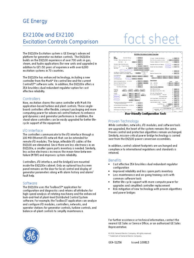Ex2100e and Ex2100 Comparison Fact Sheet English | PDF | Reliability ...