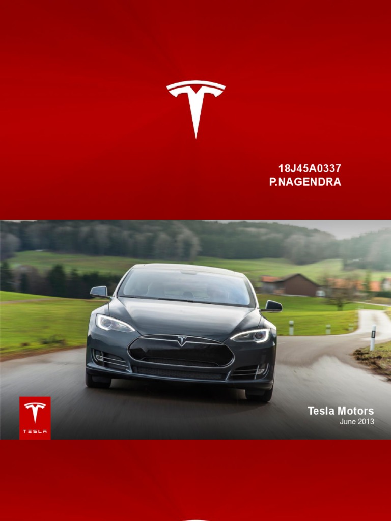 An Introduction to Tesla Motors' Strategy and Products | PDF