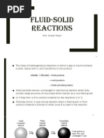 2b - Chapter 2 - Fluid Particle Reactions-1 | PDF | Reaction Rate | Gases