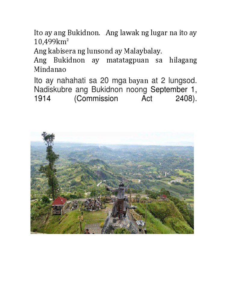 Bukidnon | PDF
